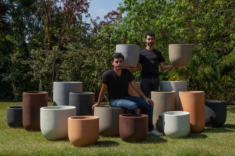 Vasart lança coleção de vasos assinada pela Folha Paisagismo